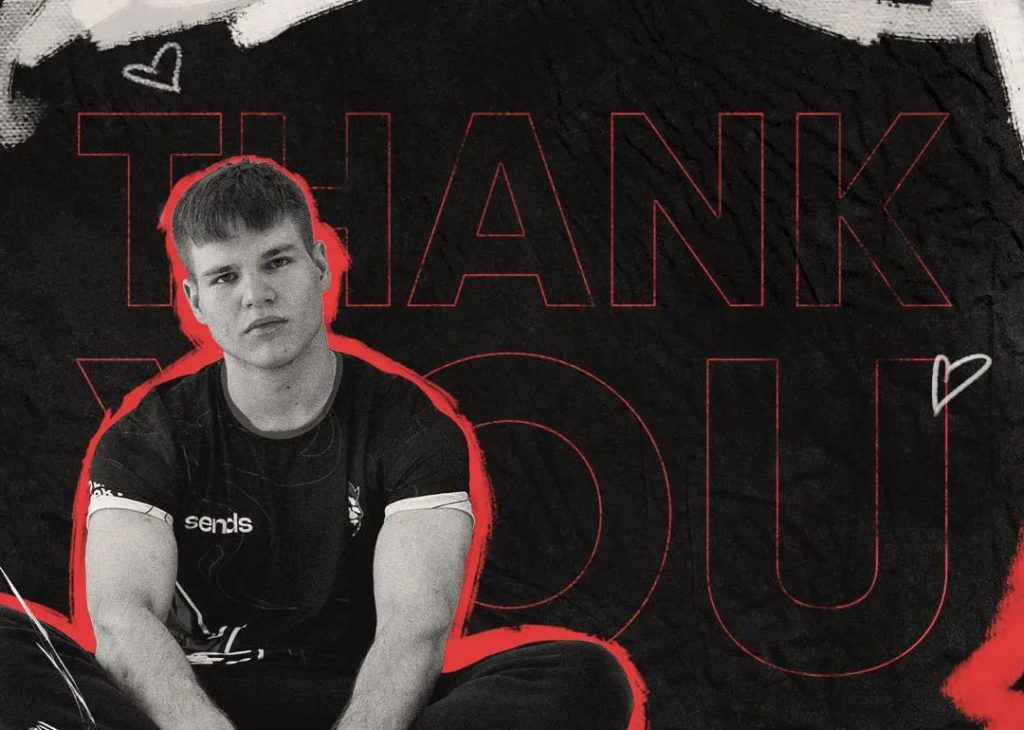 One of the cyber athletes of the L&G team belonging to Alona Shevtsova ...