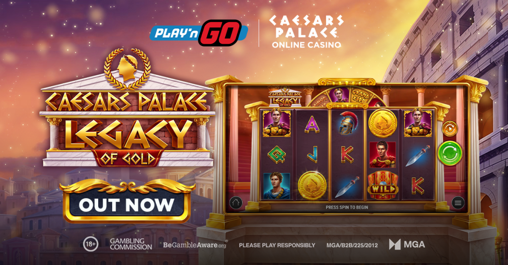 Play'n GO and Caesars Entertainment Launch Exclusive Title, Caesars ...