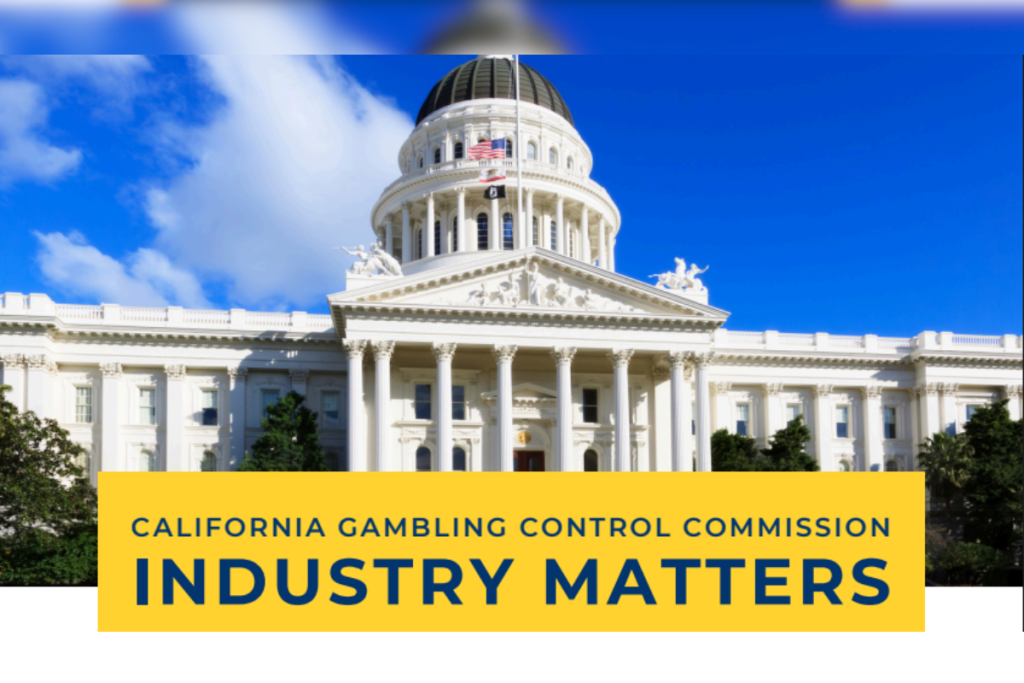 California Gambling Control Commission: October 2025 Updates from ...