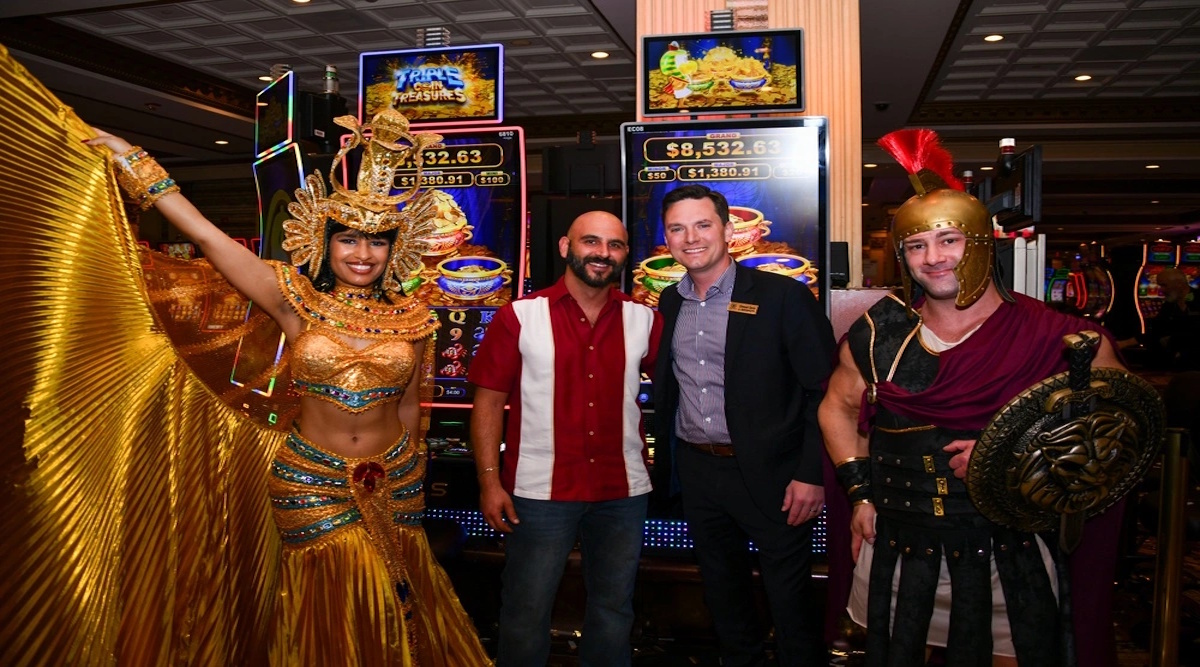 Caesars Entertainment and AGS Celebrate the Exclusive In-person and ...