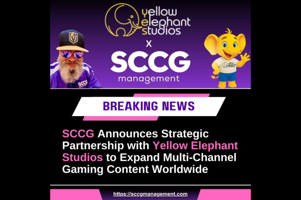 SCCG Announces Strategic Partnership with Yellow Elephant Studios to ...