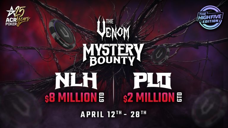 ACR POKER’S DUAL MYSTERY BOUNTY VENOMS - SPECIAL HIGH FIVE EDITION HITS ...